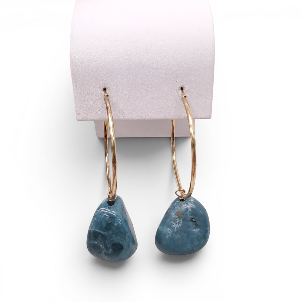 ALESSIA SANTI GLASS EARRINGS – Rewind Couture
