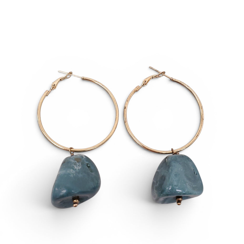 ALESSIA SANTI GLASS EARRINGS – Rewind Couture