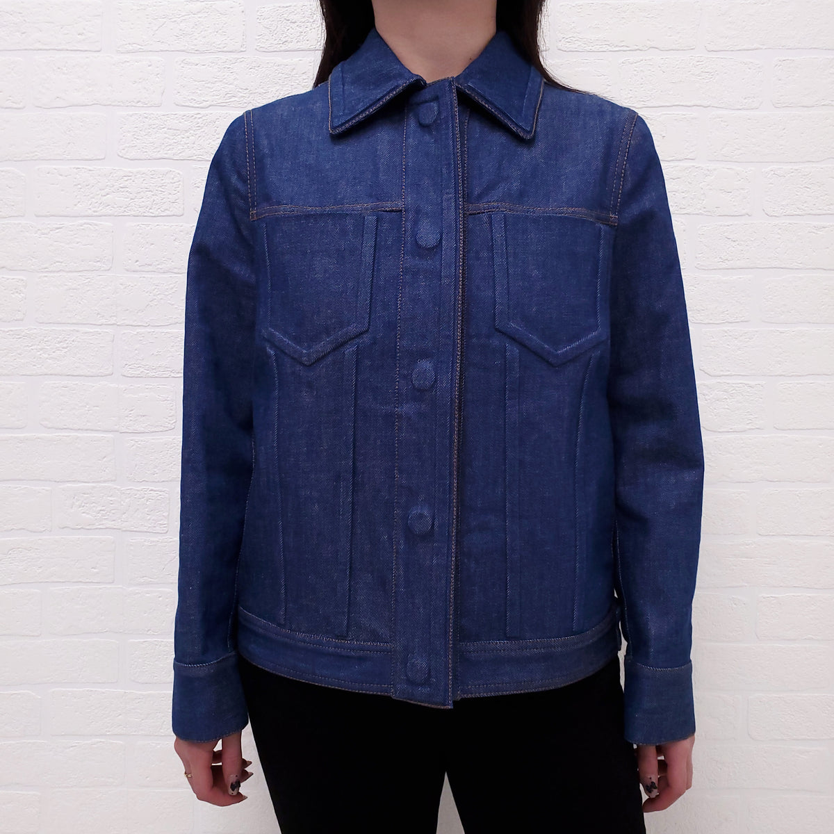 FENDI DENIM JACKET - SIZE 40 – Rewind Couture