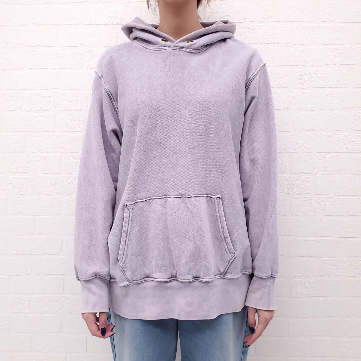 LES TIEN OVERSIZED PURPLE ACID WASH SWEATSHIRT - SIZE M – Rewind Couture