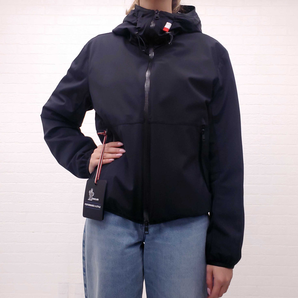 MONCLER POLARTEC® ZIP-UP HOODIE JACKET - SIZE 2 – Rewind Couture